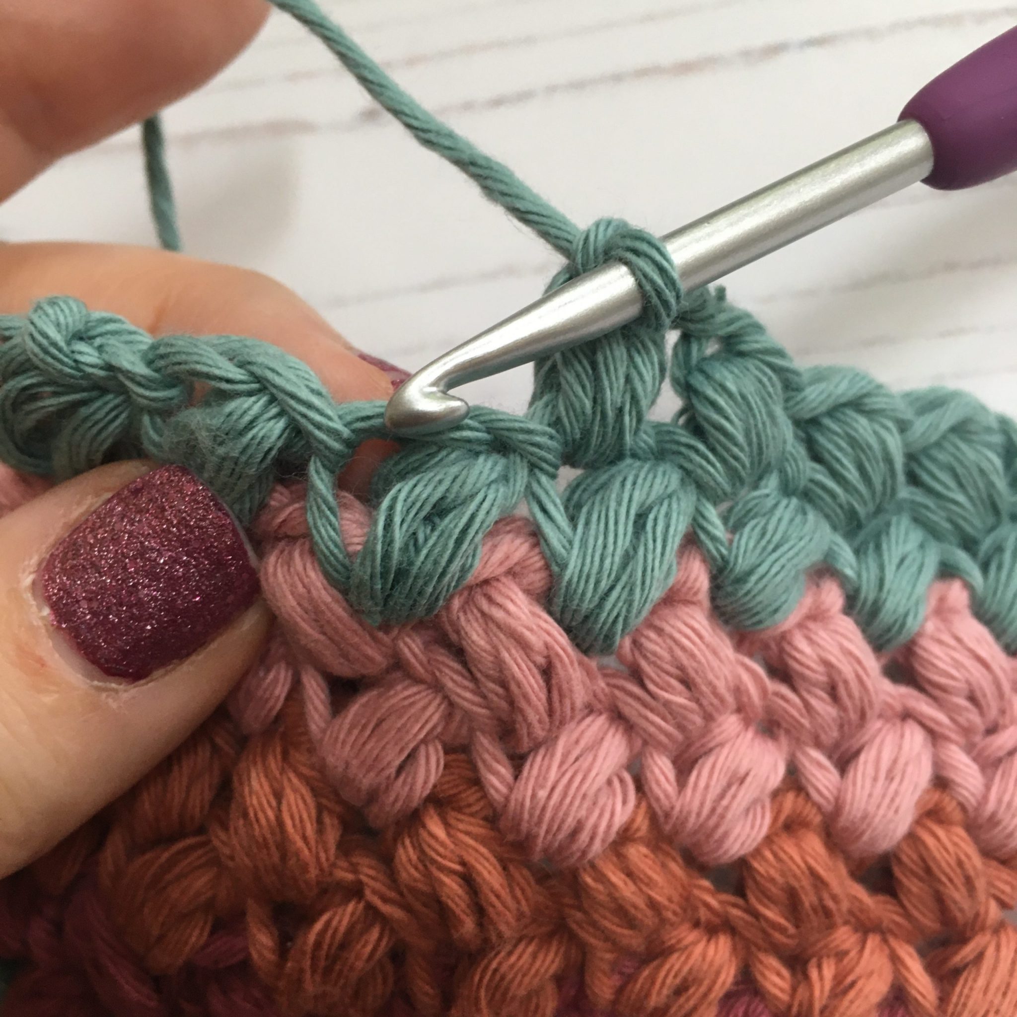 Coffee Bean Stitch Mug Cozy - I Like Crochet