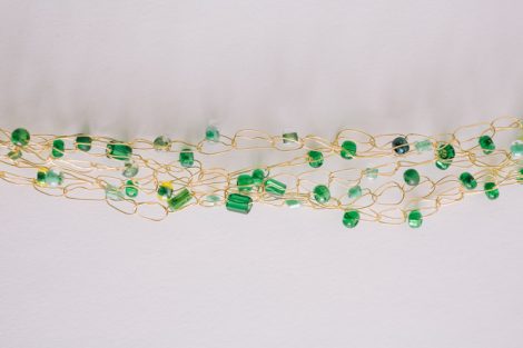 Electric Jade Wire Necklace - I Like Crochet