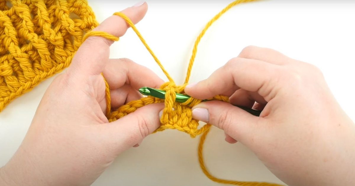 Front Post Treble Crochet Tutorial (fptr) - I Like Crochet