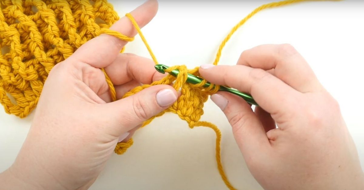 Front Post Treble Crochet Tutorial (fptr) - I Like Crochet